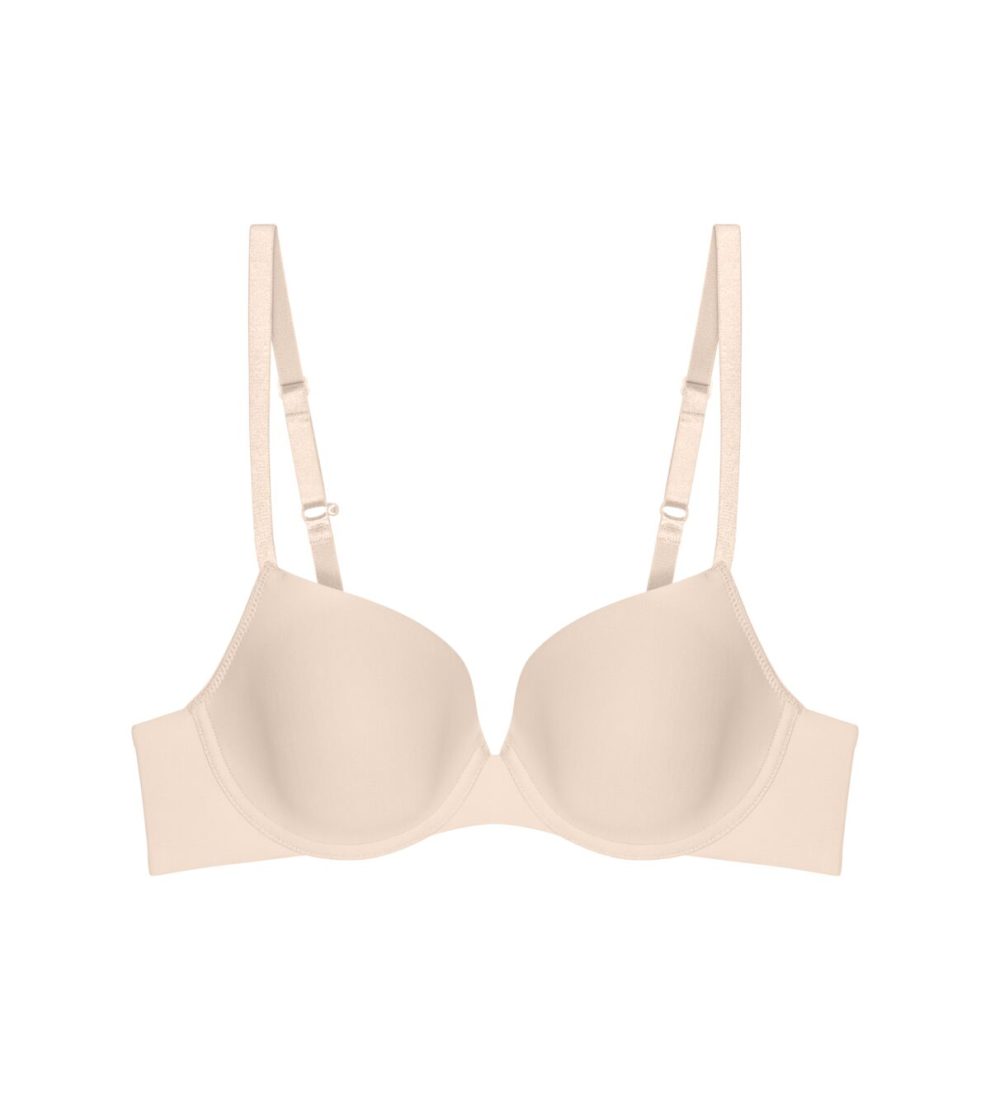 Triumph Pure Micro Whp Μπεζ Σουτιέν με Μπανέλες | ELEGANT UNDERWEAR